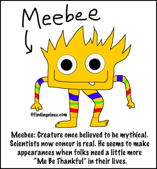 The Story of MeeBee who Reminds Us of Thankful - Finding Ninee
